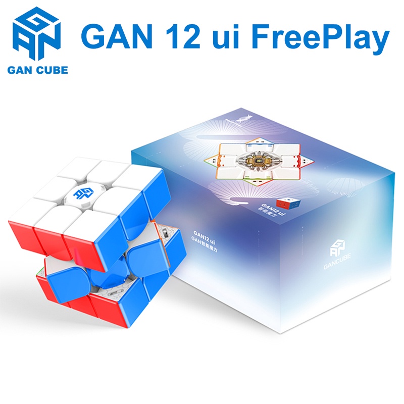 GAN12 Ui FreePlay Maglev Ai Smart Magic Cube 3x3x3 Professional Speed Puzzle 3x3 3×3 Toys 3×3×3 ...