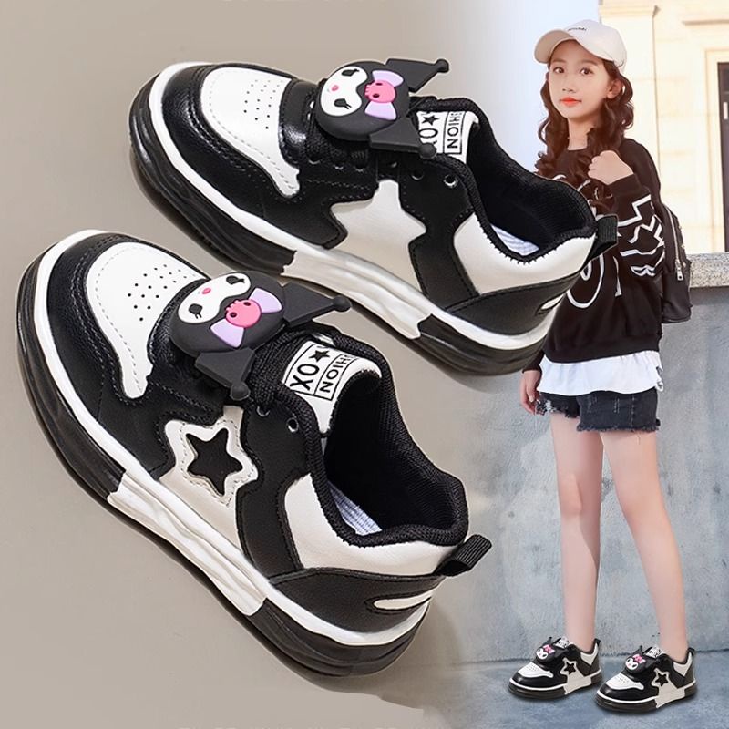Kuromi Cartoon Cute Girls' Shoes 2023 Autumn New Children's Kids ...