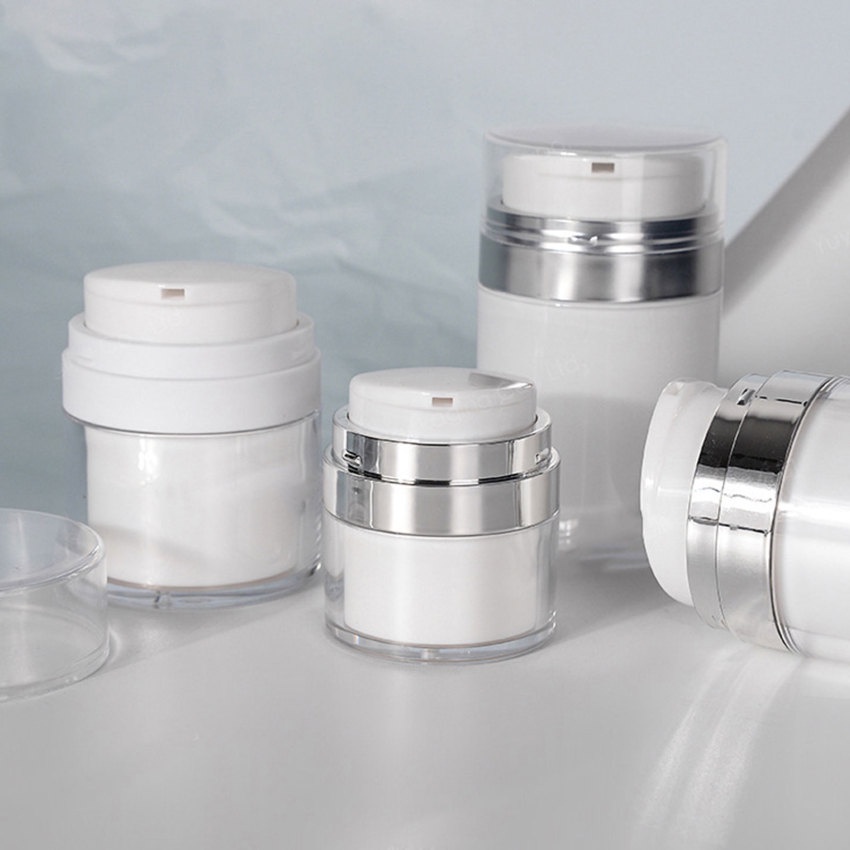 Cosmetic Container Lotion Pump Jar Refillable Creams Gels Lotions ...