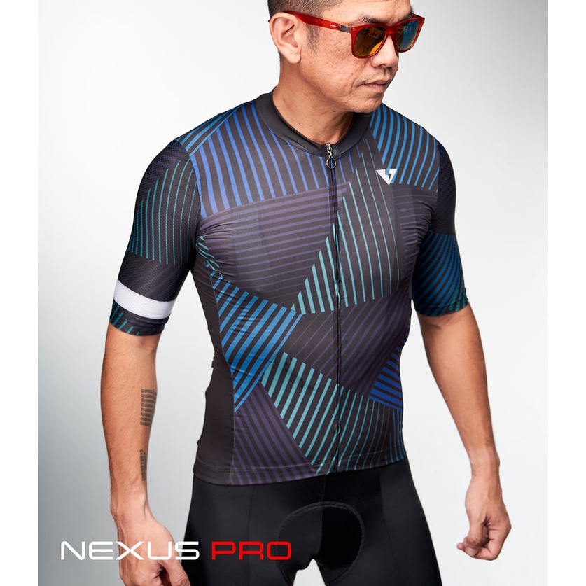 NEXUS PRO AZUL MEN'S CYCLING TOP | Shopee Philippines