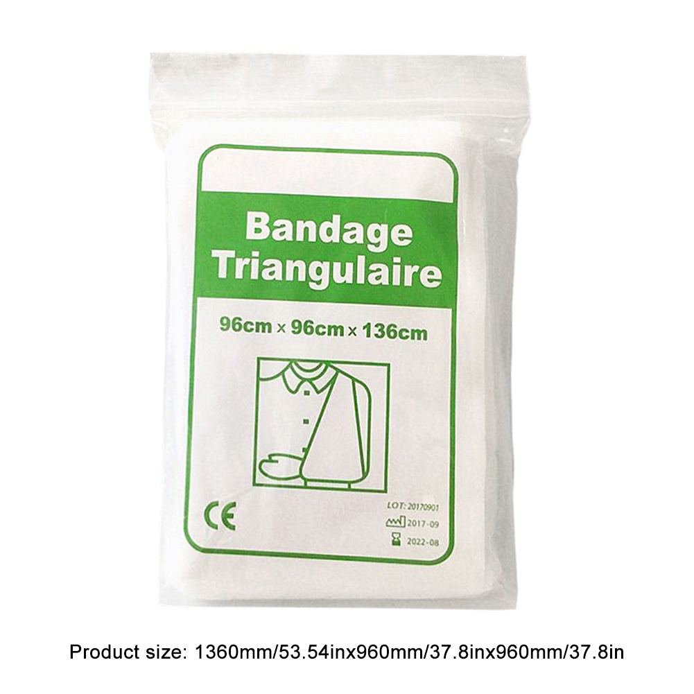 WE★ 1-50PCS Emergency Fracture Arm Sling Medical Triangular Bandage ...