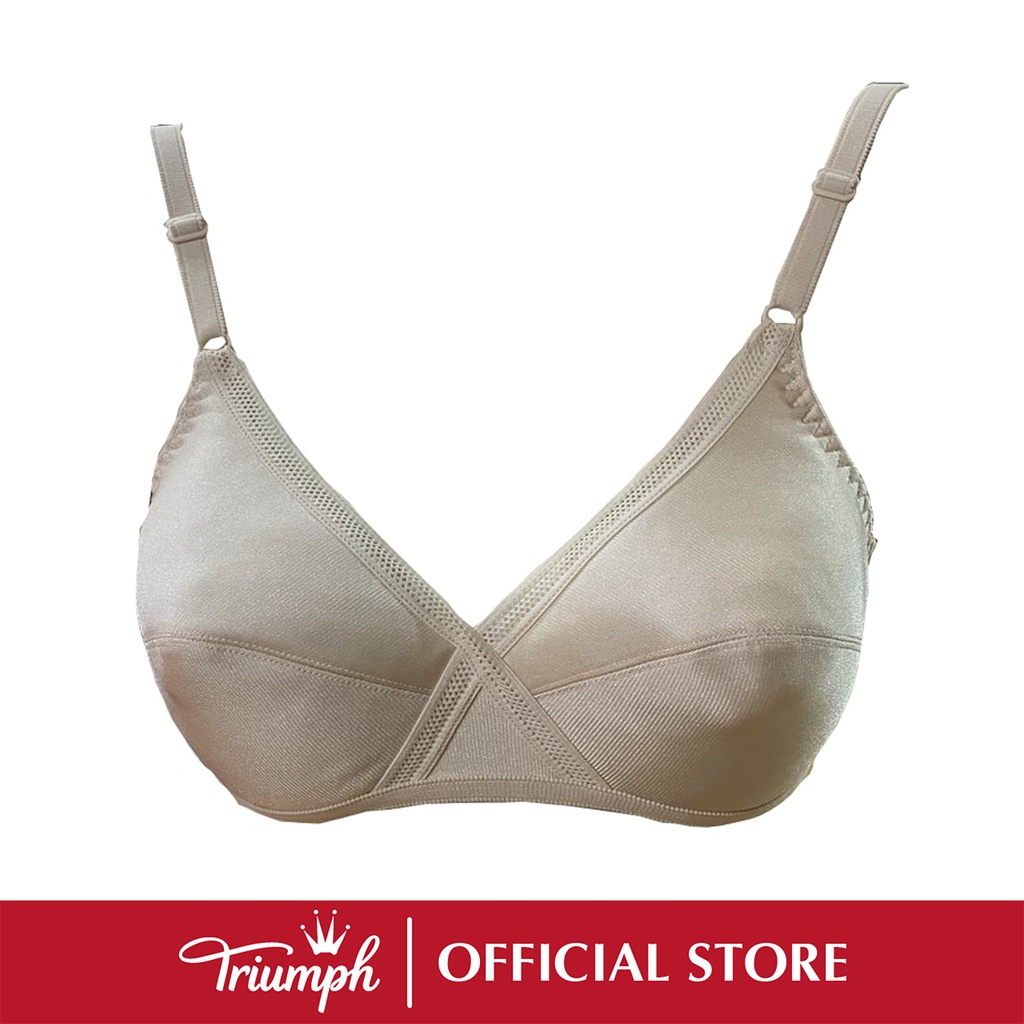 Triumph D151 NonWired Bra with Soft Cups in Beige for Women | Shopee Philippines