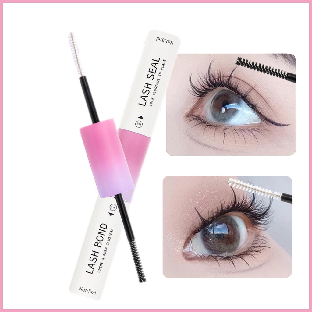 Lash Bond And Seal Waterproof Cluster Eyelash 2 In 1 Strong Hold Long ...