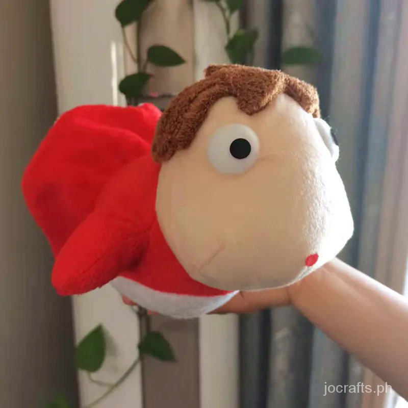 Original Japan Anime Ponyo on The Cliff Plush Doll Goldfish Girl Soft ...