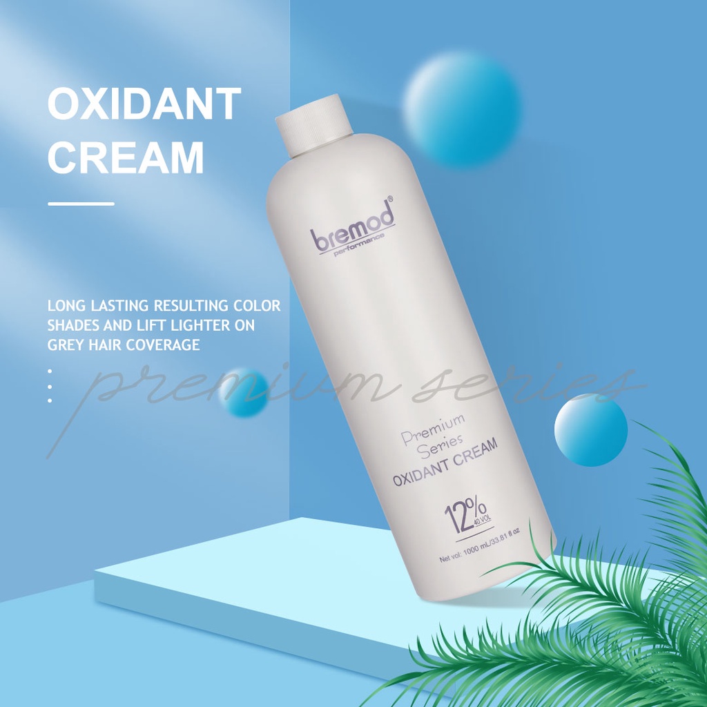 Bremod hair color oxidizer cream mix with hair color cream cocoa butter ...