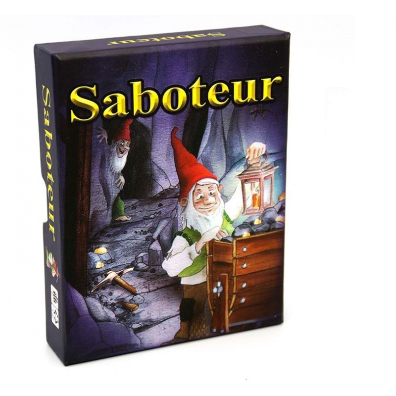 Saboteur Board Games Dwarf Gold Miner Board Game Card Party Game ...