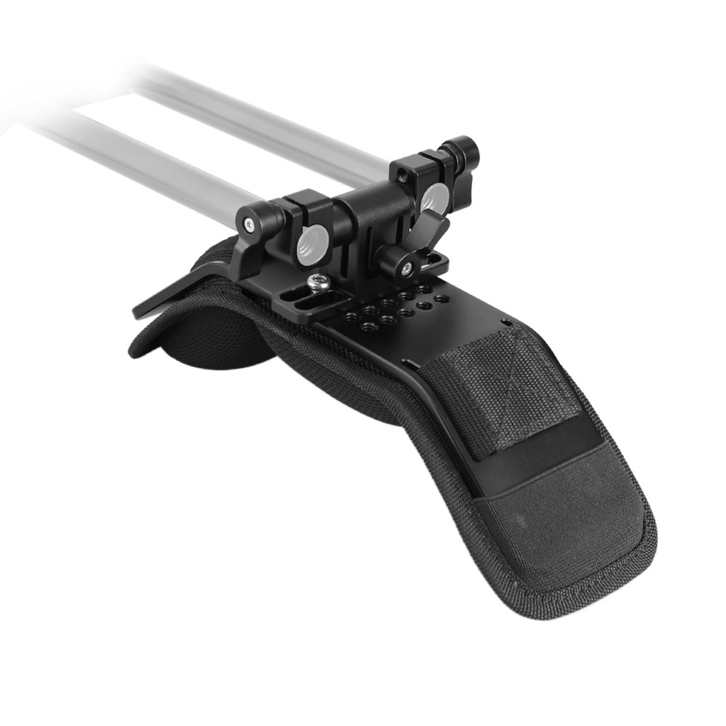FEICHAO Steady Shoulder Pad Shoulder Mount Kit with 15mm Trackblock ...