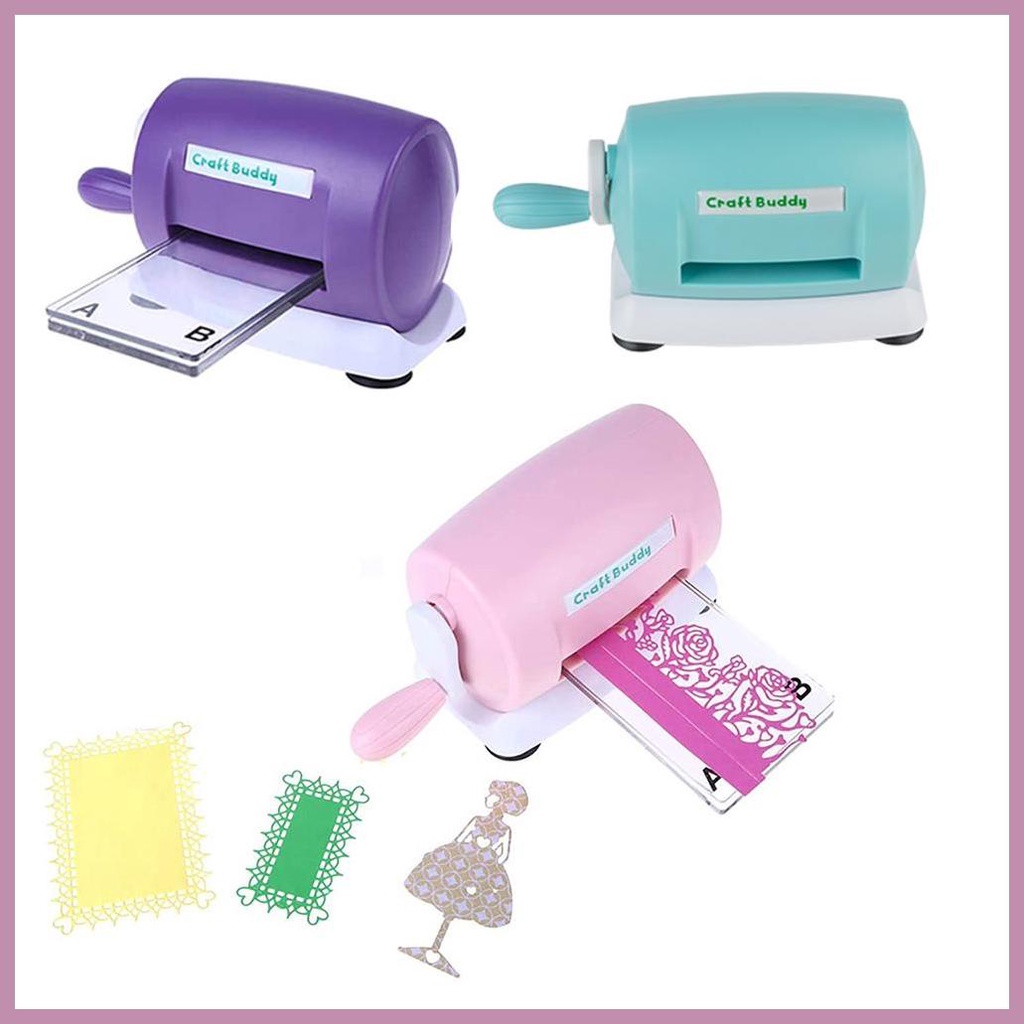 Die Cutting and Embossing Machine Hand Crank Mini Die Cut Machine Dies ...