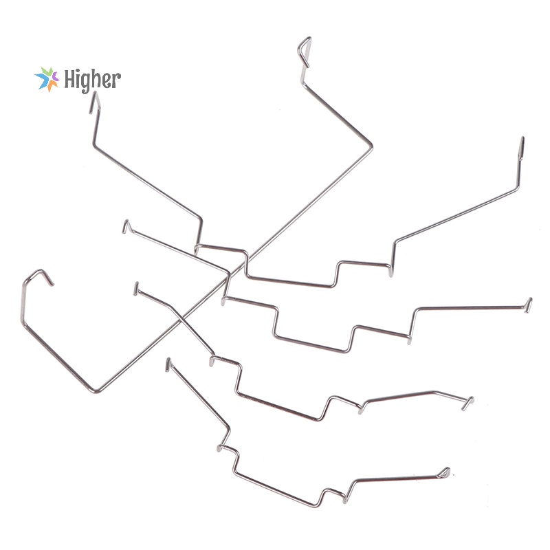 Higher＞ 1Pair CPU Radiator Fan Hook Fixed Fan Buckle Elastic Steel Fan ...