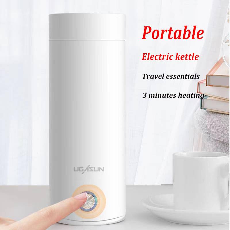 Portable Electric Thermos 400ml Automatic Thermos Tumbler Water Heater ...