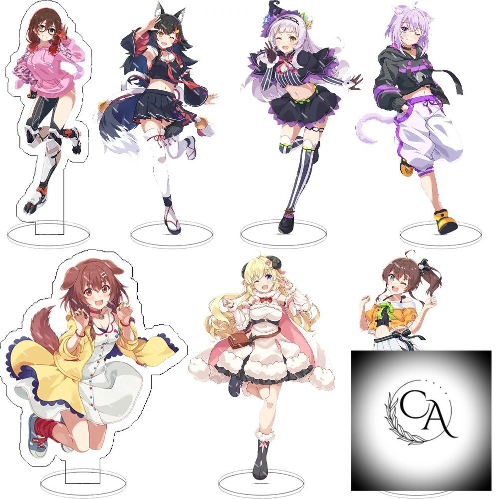 Standee model Hololive Vtuber Usada Pekora Uruha Rushia Hosimati 1 ...