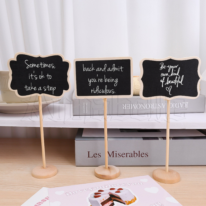 Student Erasable Art Blackboard - Wedding Decoration Circular Message ...