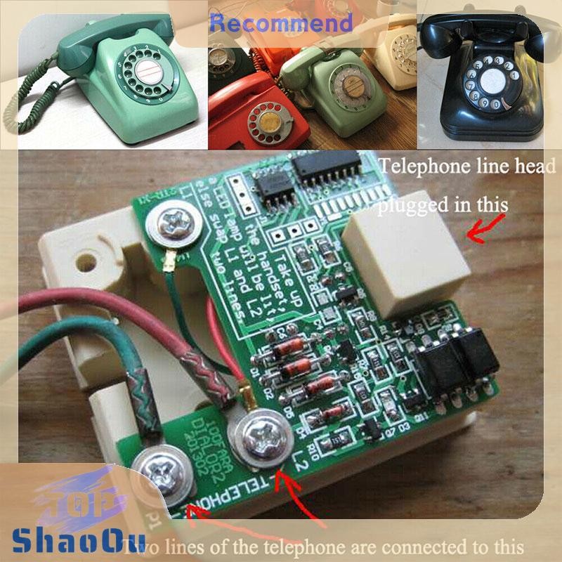 ShaOu Telephone Module Pulse Transfer Dual Tone Multiple Frequency DTMF ...