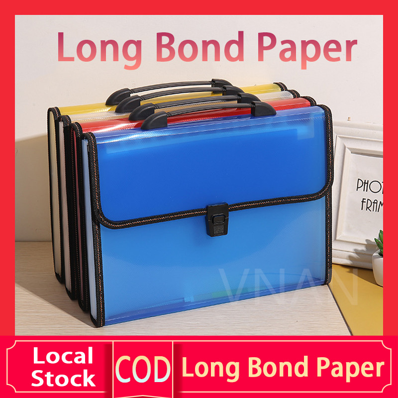 File Organizer Document Organizer Folder Long Size With Handle Long ...