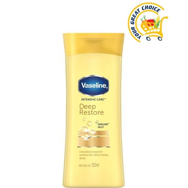 Vaseline Intensive Care Lotion Deep Restore 120ml | Shopee Philippines