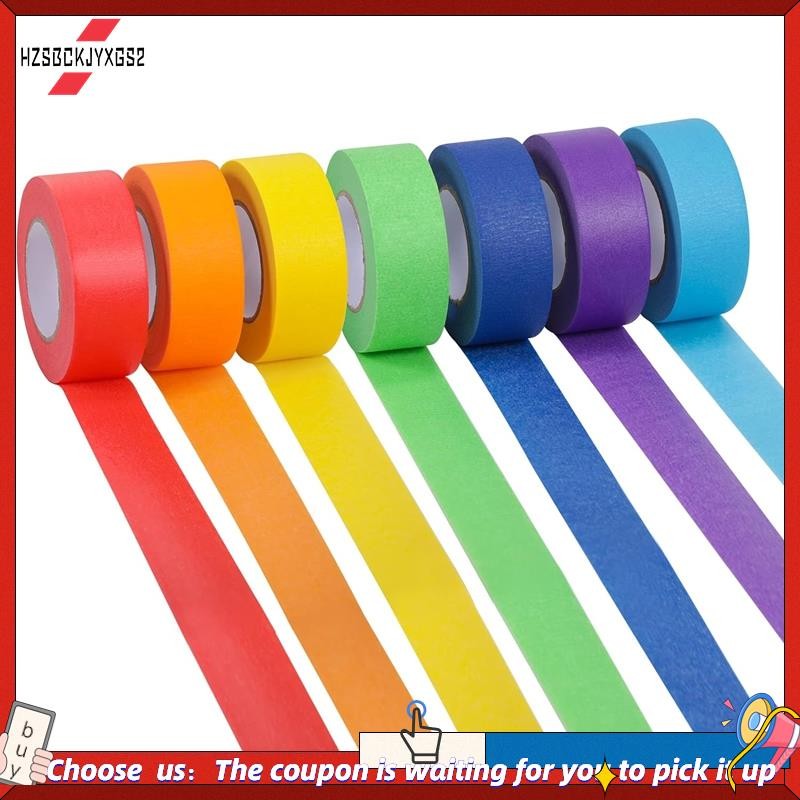 【hzsbckjyxgs2】Colored Masking Tape,Colored Painters Tape for Arts and ...