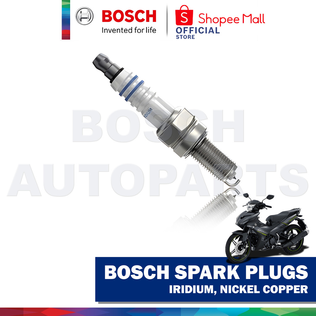 Bosch Spark Plug for Yamaha Sniper 150 MXi UR2CII30 / B7RC (UR2CC) CR7E ...