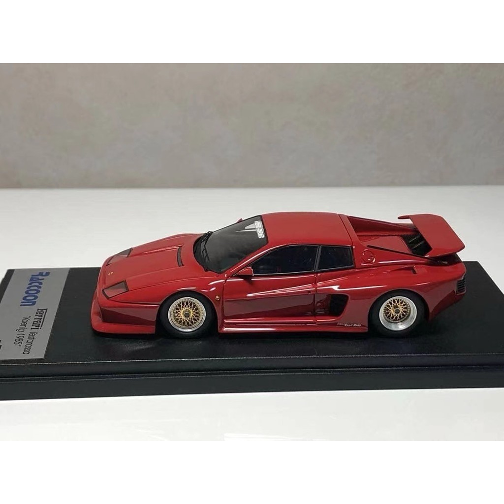Rare Out of Print bbr 1/43 Ferrari koenig testarossa 1985 kit kit Resin ...