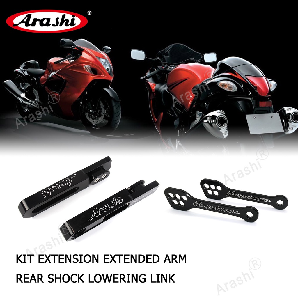 Arashi Swingarm Kit For SUZUKI HAYABUSA GSXR1300 1999 - 2024 Gen 1 2 3 Motorcycle Extension ...