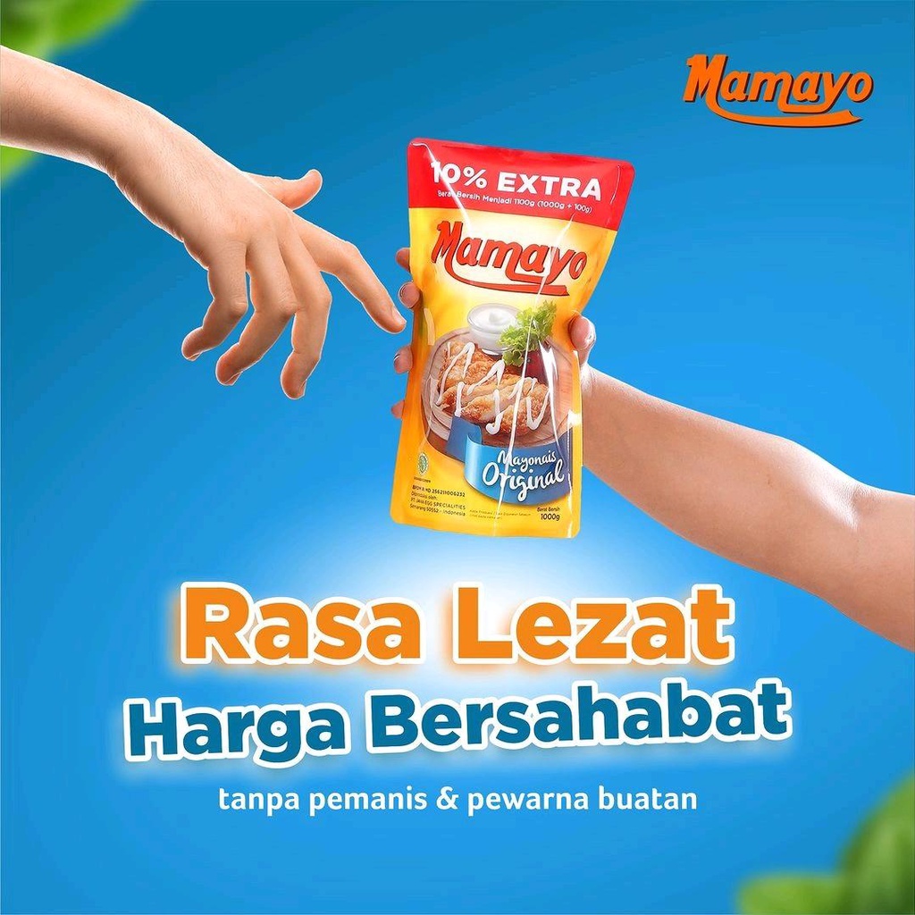 Mamayo Mayonnaise 1kg Mayonnaise Soy Oil And Egg Yolk Mayonnaise Low ...