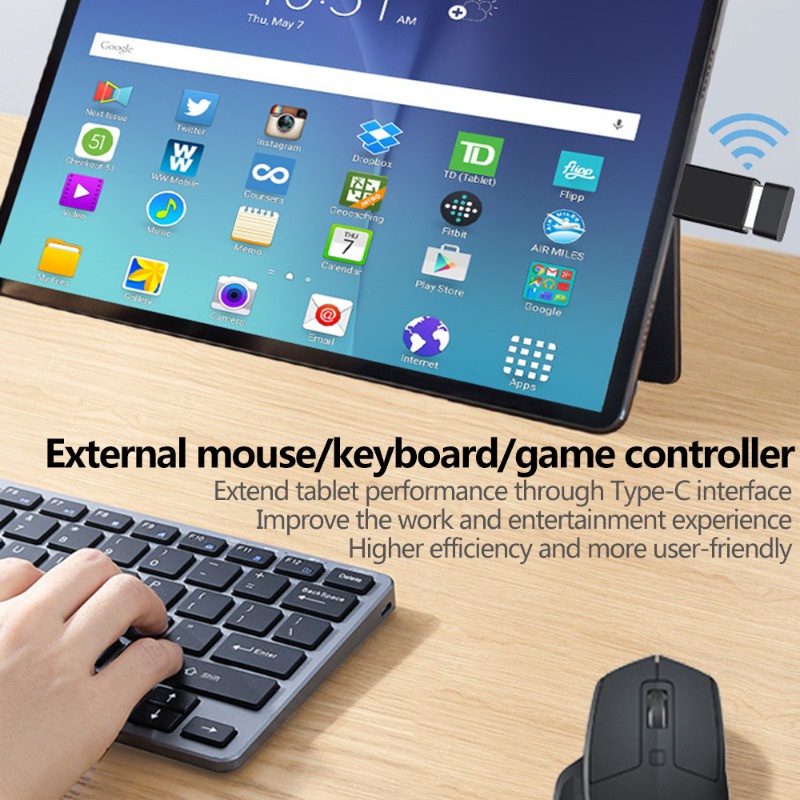 OTG Adapter USB 3.0 Type-C Micro-USB C Male To Female Converter ...