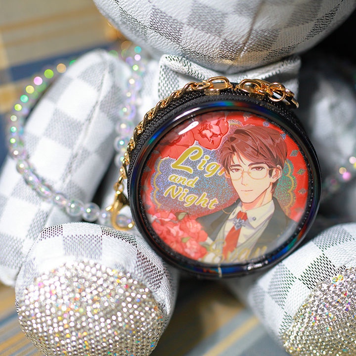 75/58mm Bar Chirp Bag PVC Round Double-Sided Transparent Chirp Bag Bar ...