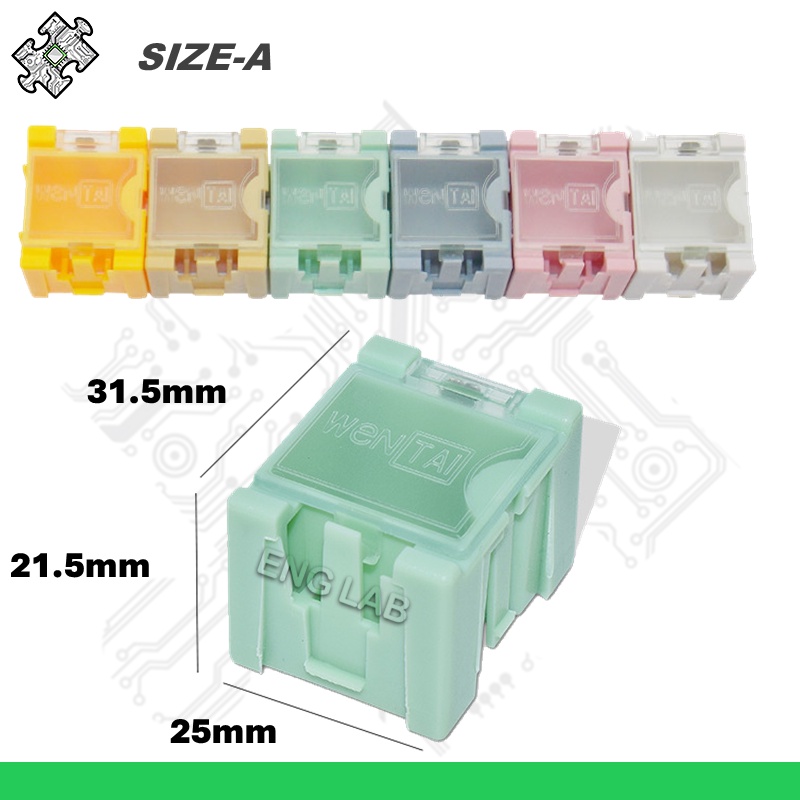 ENGLAB★Combined SMT/SMD Components Storage Box, Detachable Parts ...
