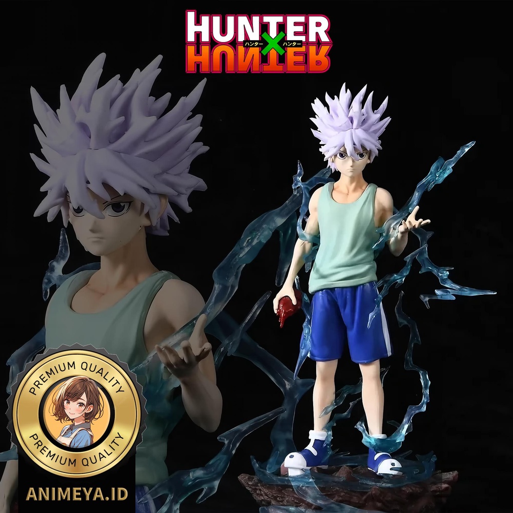 Action FIGURE KILLUA ZOLDYCK HUNTER X HUNTER Statue Collection ANIME ...