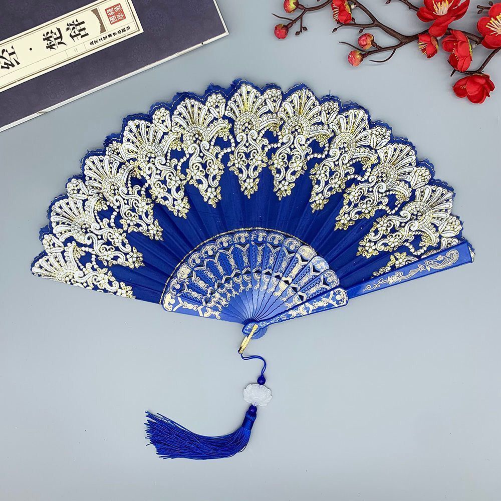 Folding Fan Chinese Ancient Fan Dance Fan Hanfu Fan | Shopee Philippines