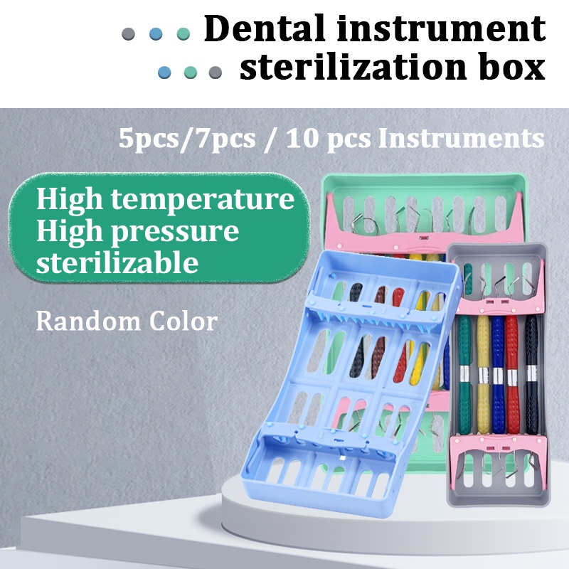 Dental implant instrument box 135°C sterilization box Autoclavable instruments Oral instrument ...