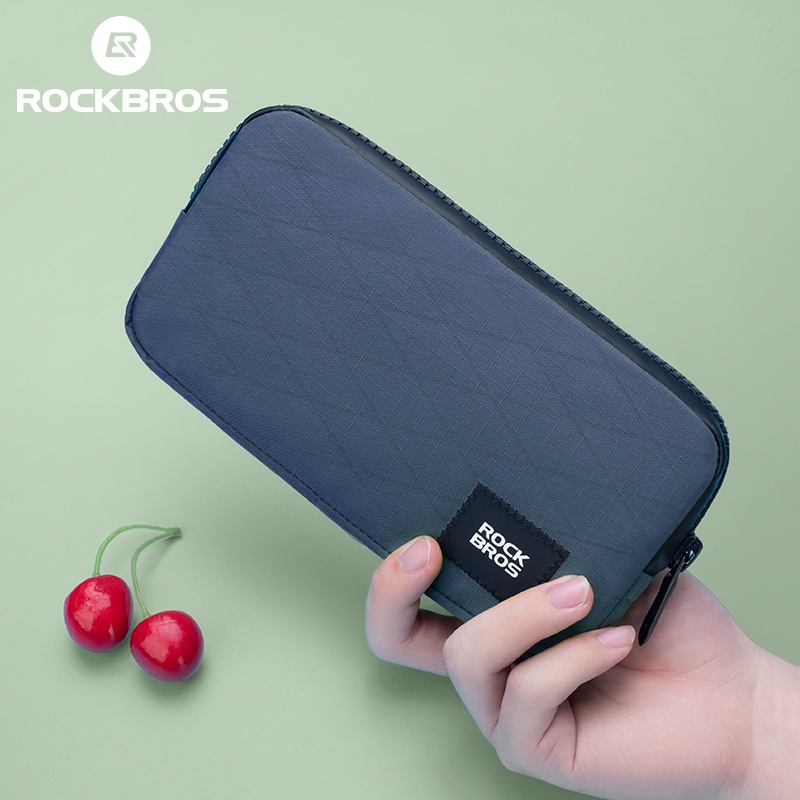 ROCKBROS Cycling Wallet Storage Pocket Bag Portable Handheld Wallet ...