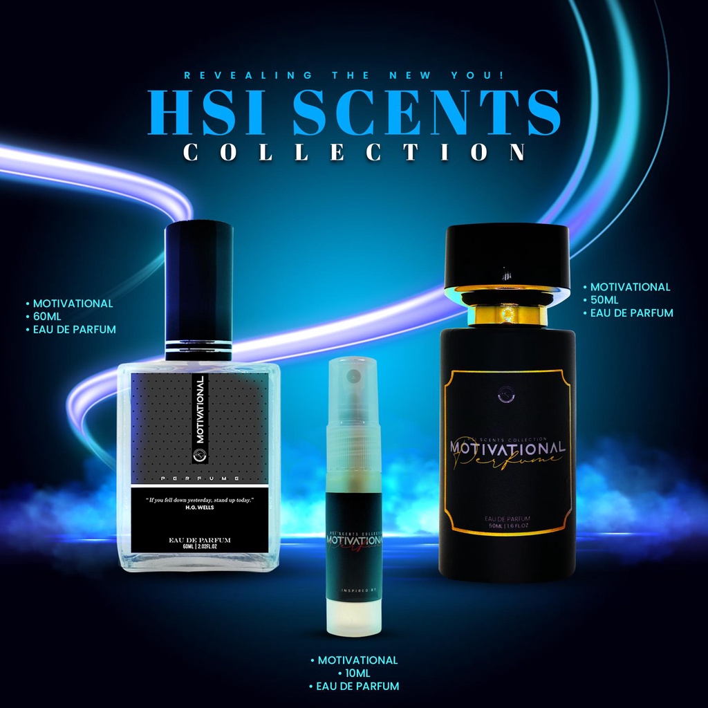 Motivational Complete List Perfume by HSI Scents Collection Oil Based ...