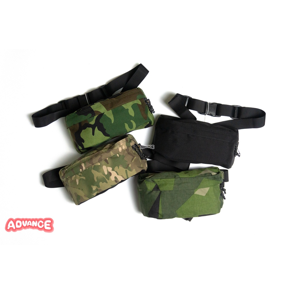 CORDURA FABRIC 500D Military Hip Pack (Water Repellent) | Shopee ...