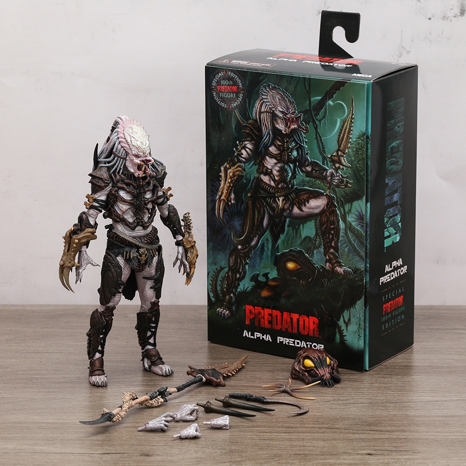 NECA Predator Alpha Predator Exclusive Movie Film Action Figure Toy ...