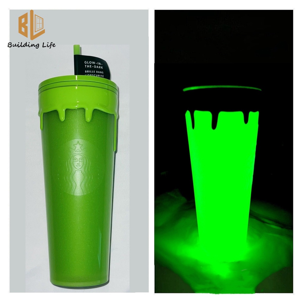 Green Glow In The Dark Starbucks Cup