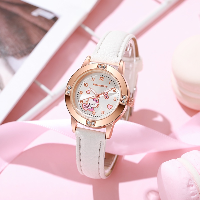 New Cartoon Sanrio My Melody Watch with Rose Gold Diamond Latest ...