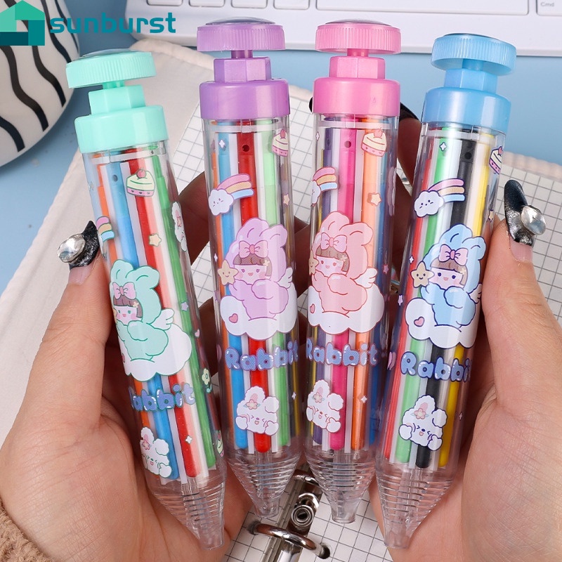 Large Capacity Hand Drawn Coloring Pen- DIY Greeting Card Ledger ...