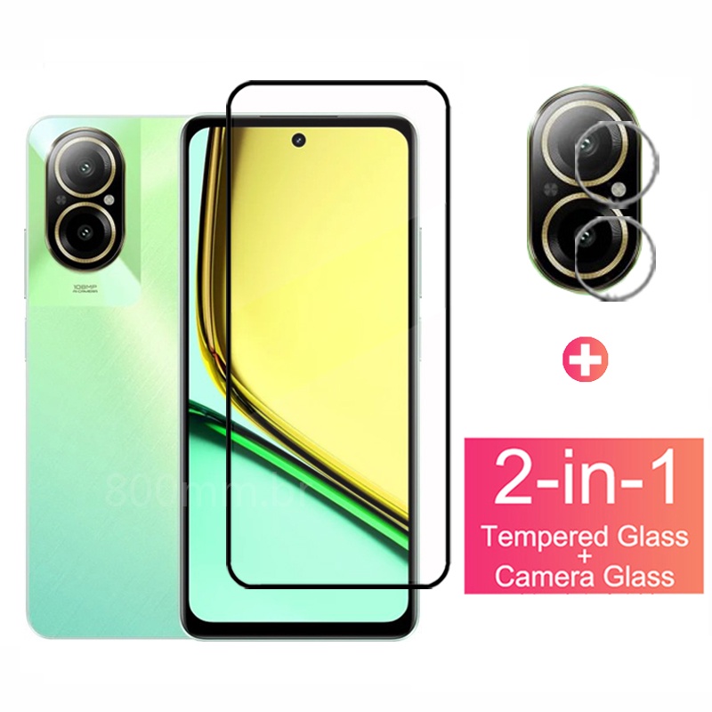 For Realme C67 4G Tempered Glass For Realme C67 C55 C53 C51 C35 C33 C31 C30s C30 C25 C25s C25Y ...