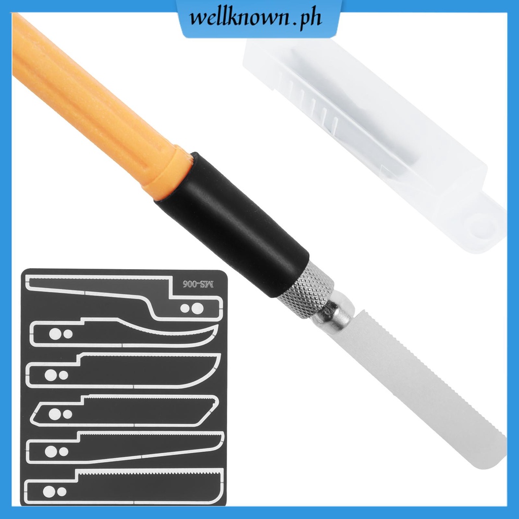 Mini Hand Saw Model Tools Metal Craft Blade Tools with 8 Craft Blades ...