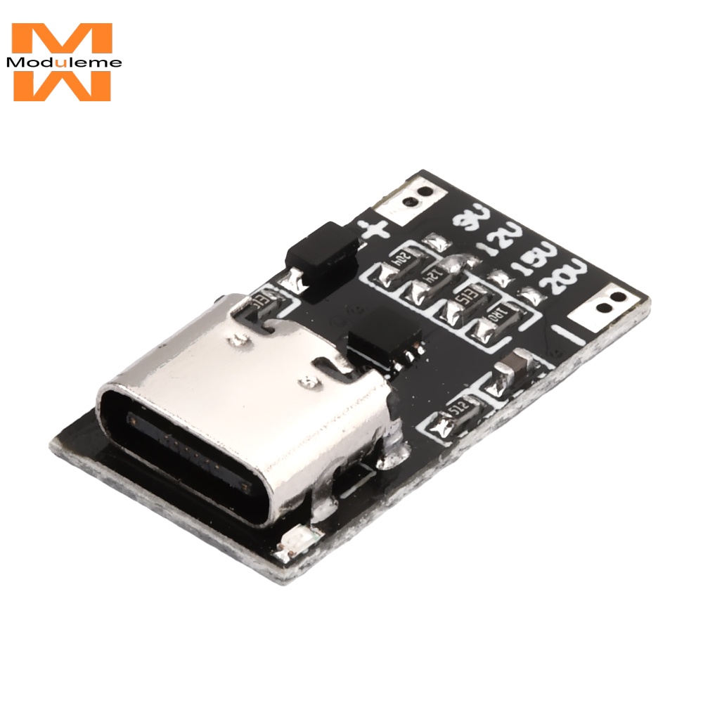 USB-C PD QC Trigger 9V 12V 15V 20V DC Adjustable Voltage Power Module ...