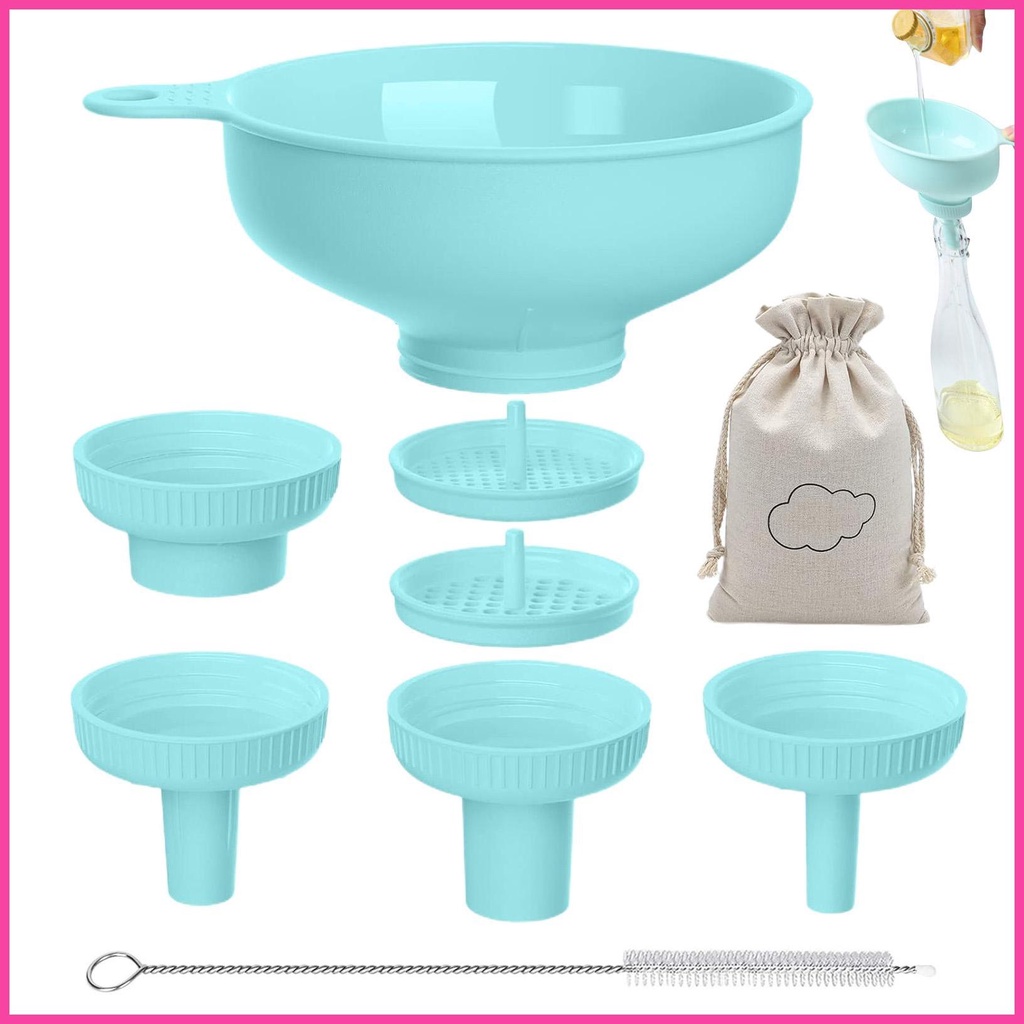 Large Funnel Wide Mouth Canning Funnels for Kitchen Use Food Grade ...