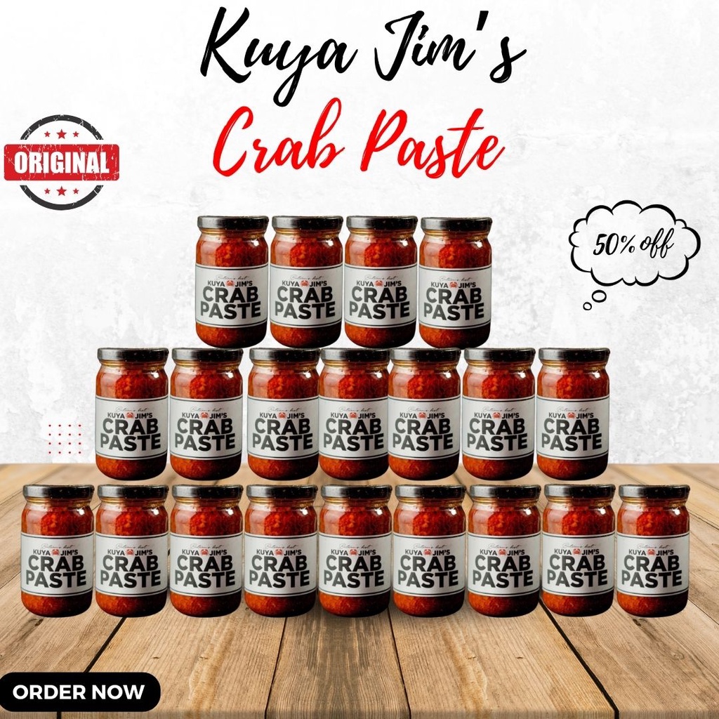 Whole sale! Kuya Jim's Pure Crab Paste: ( Pure Aligue ) (minimum of 10 ...