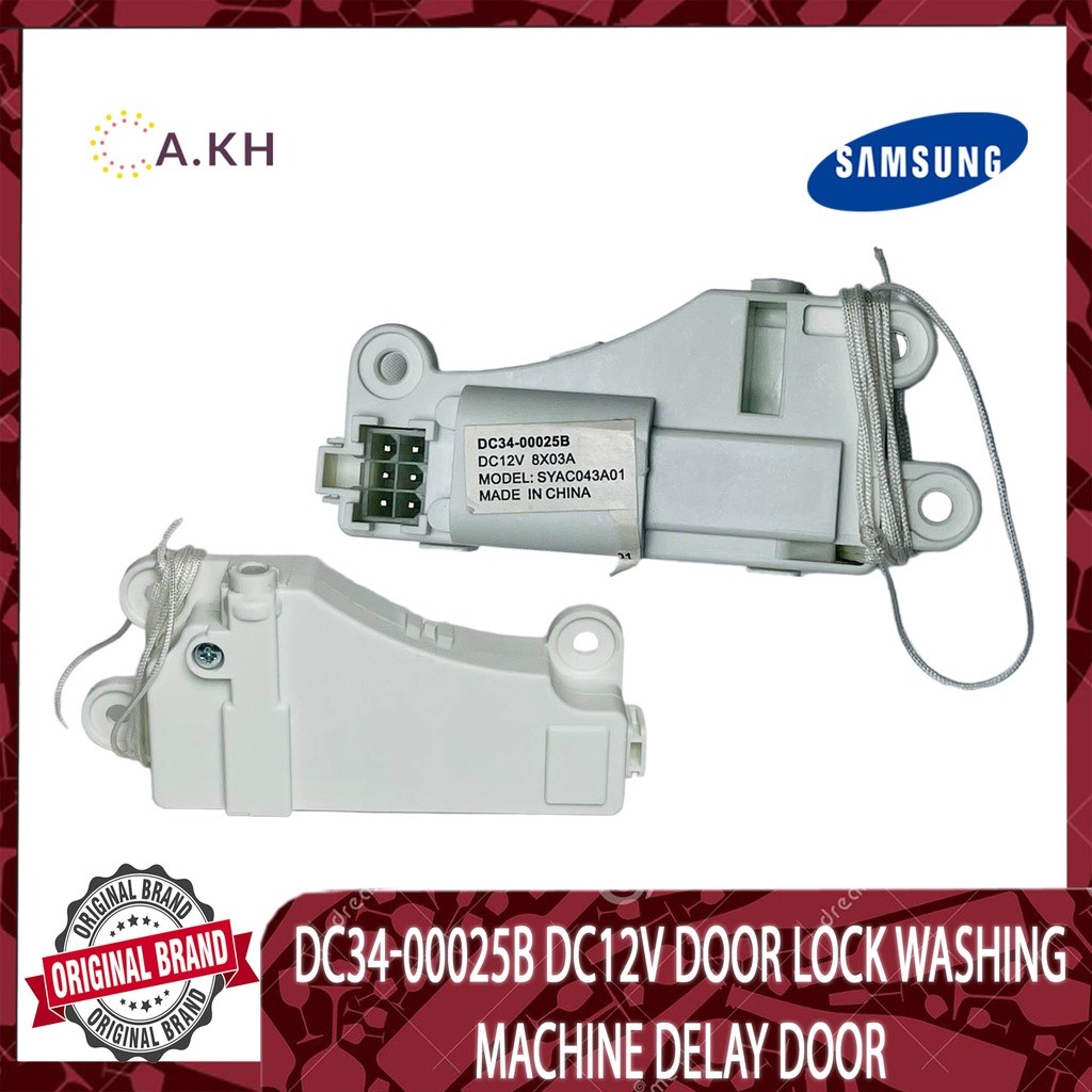 Samsung Washing Machine DC34-00025B DC12V Door Lock Washing Machine ...