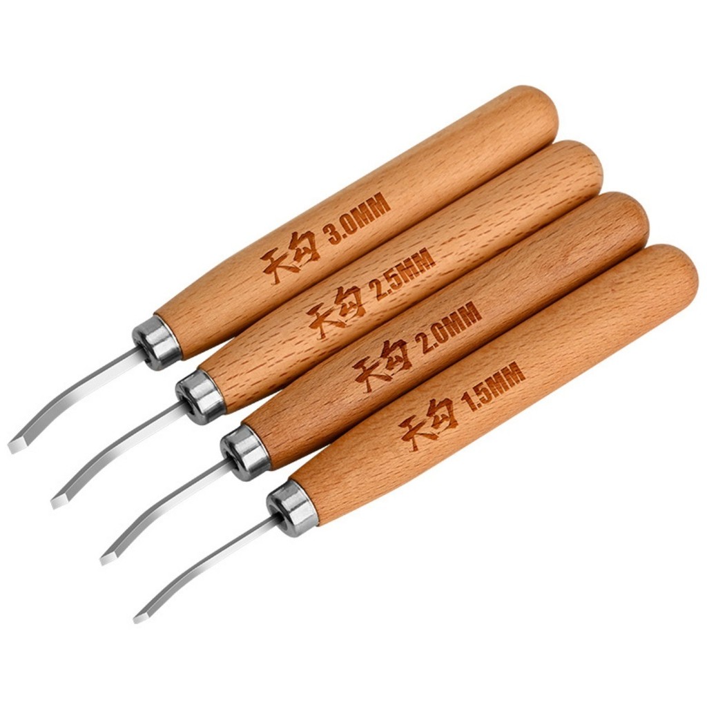 MSWZ 1.5MM 2MM 2.5MM 3MM Radian Flat Blade Knife Camber Blade MS110 for ...