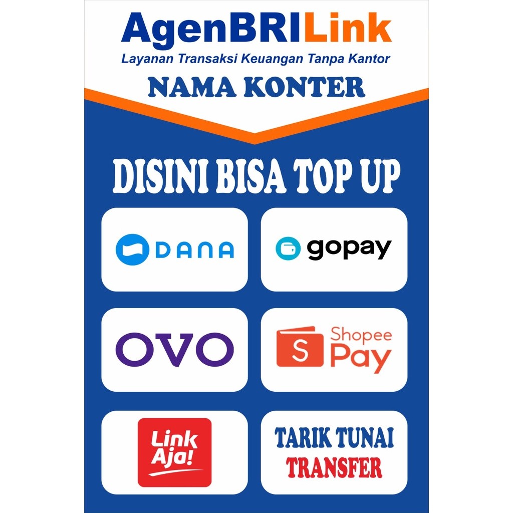 Brilink VINYL SHOWN STICKER (CUSTOM, WRITE THE AGENT NAME IN CHAT/PAINT ...