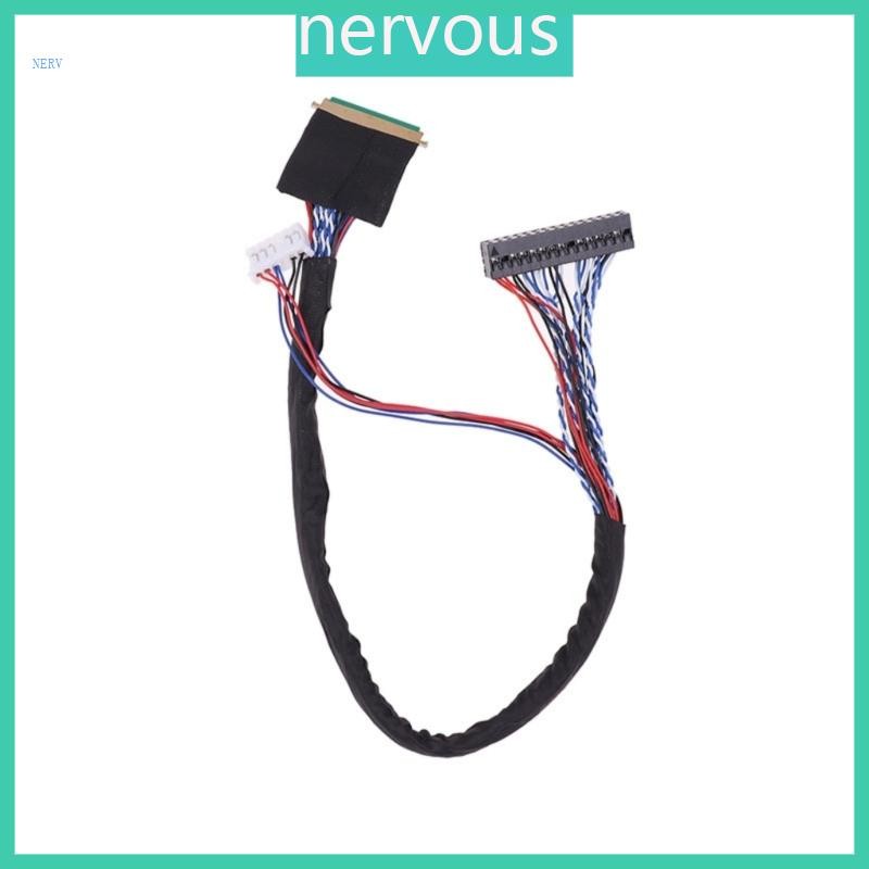 NERV 40Pin Two Channel 6 Bit Interfaces Connectors Cable for LED LCD ...