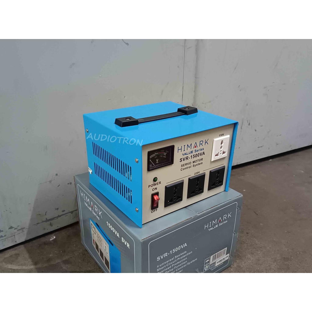 SVR-1500 VA Himark Automatic Servo Motor Voltage Regulator Control ...