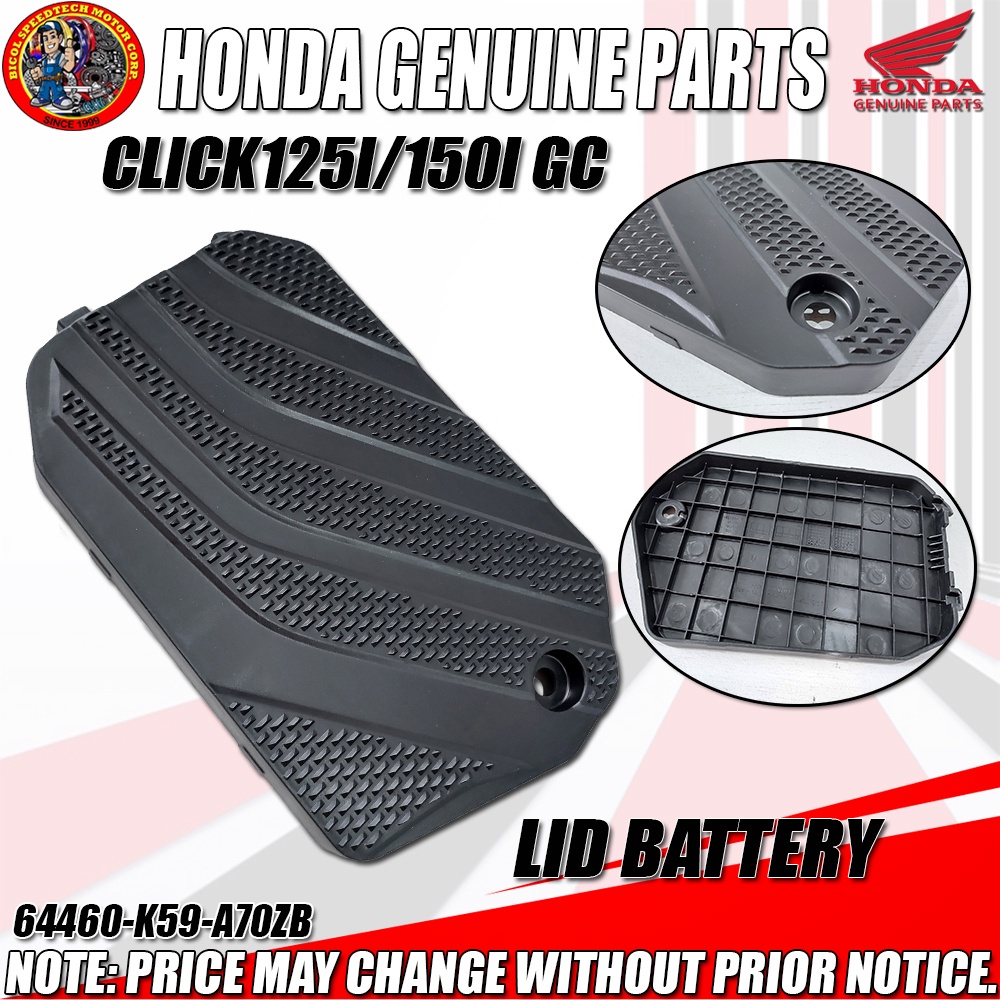 CLICK 125I/150I GC LID BATTERY (HPI) (Genuine: 64460-K59-A70ZB ...