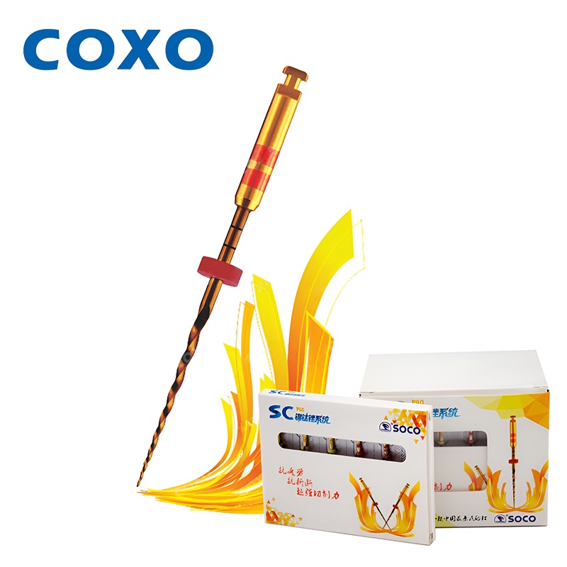 COXO SOCO PRO Dental Heat Activation Rotary Root Canal Endodontic Files ...