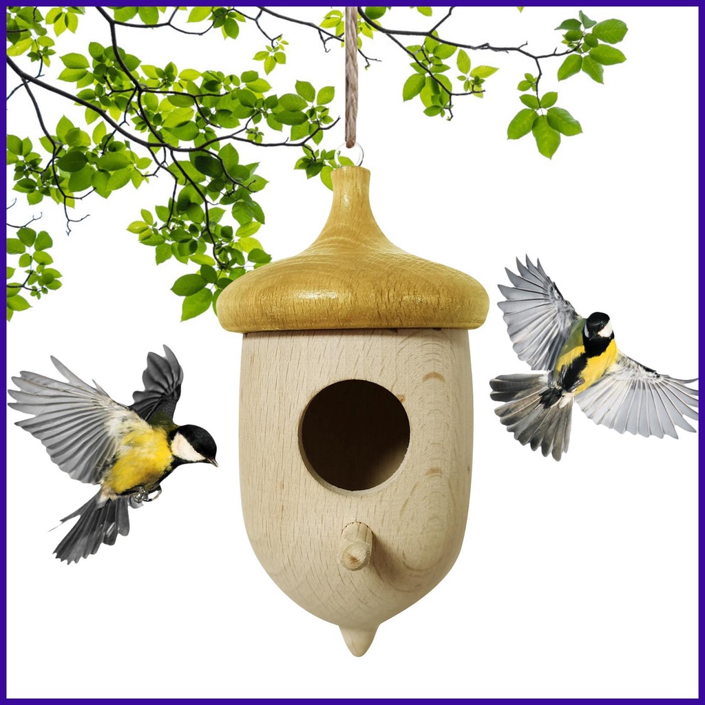 Wood Hummingbird House Humming Bird Housees for Outside Wood Art ...